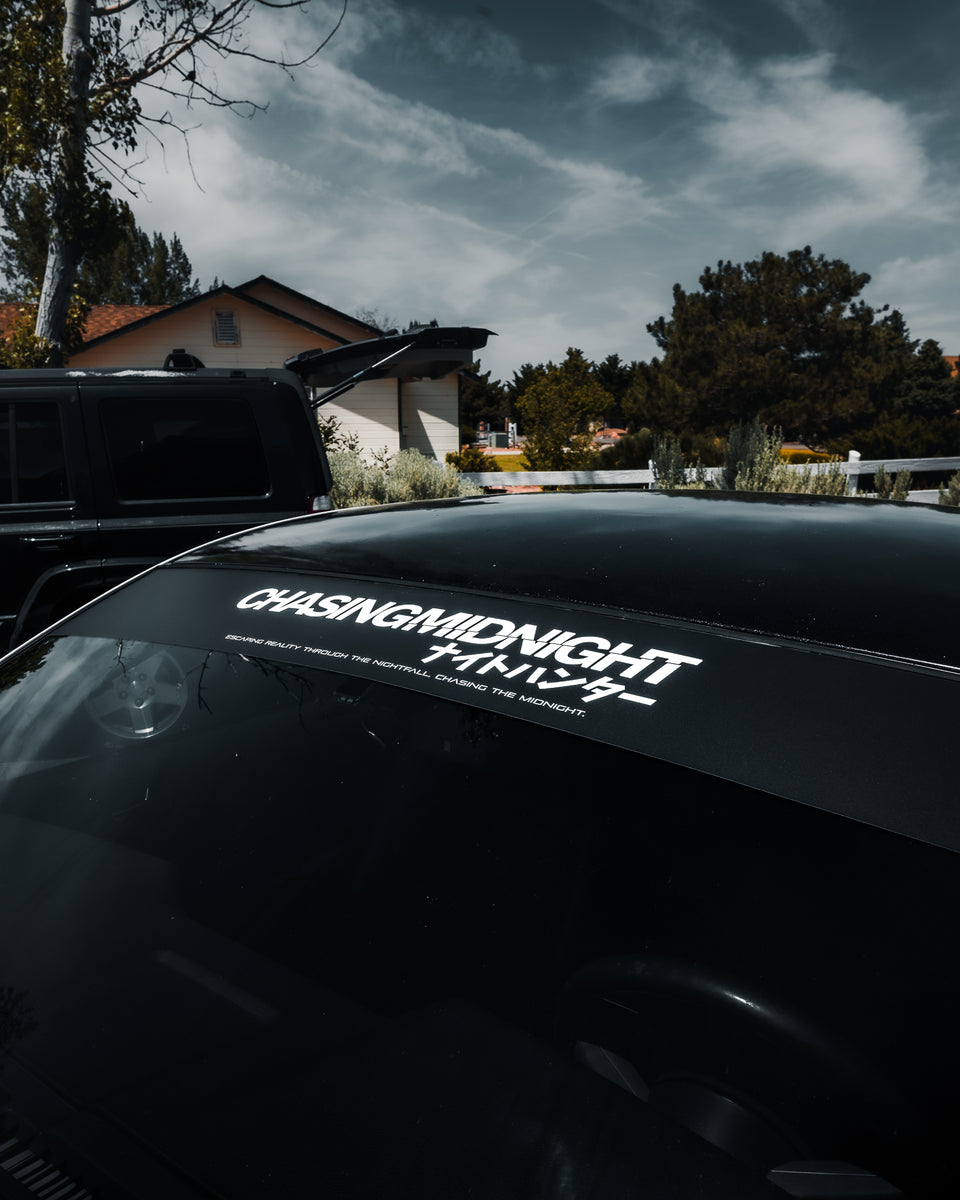 CHASING MIDNIGHT WINDSHIELD BANNER V2 – Chasing Midnight